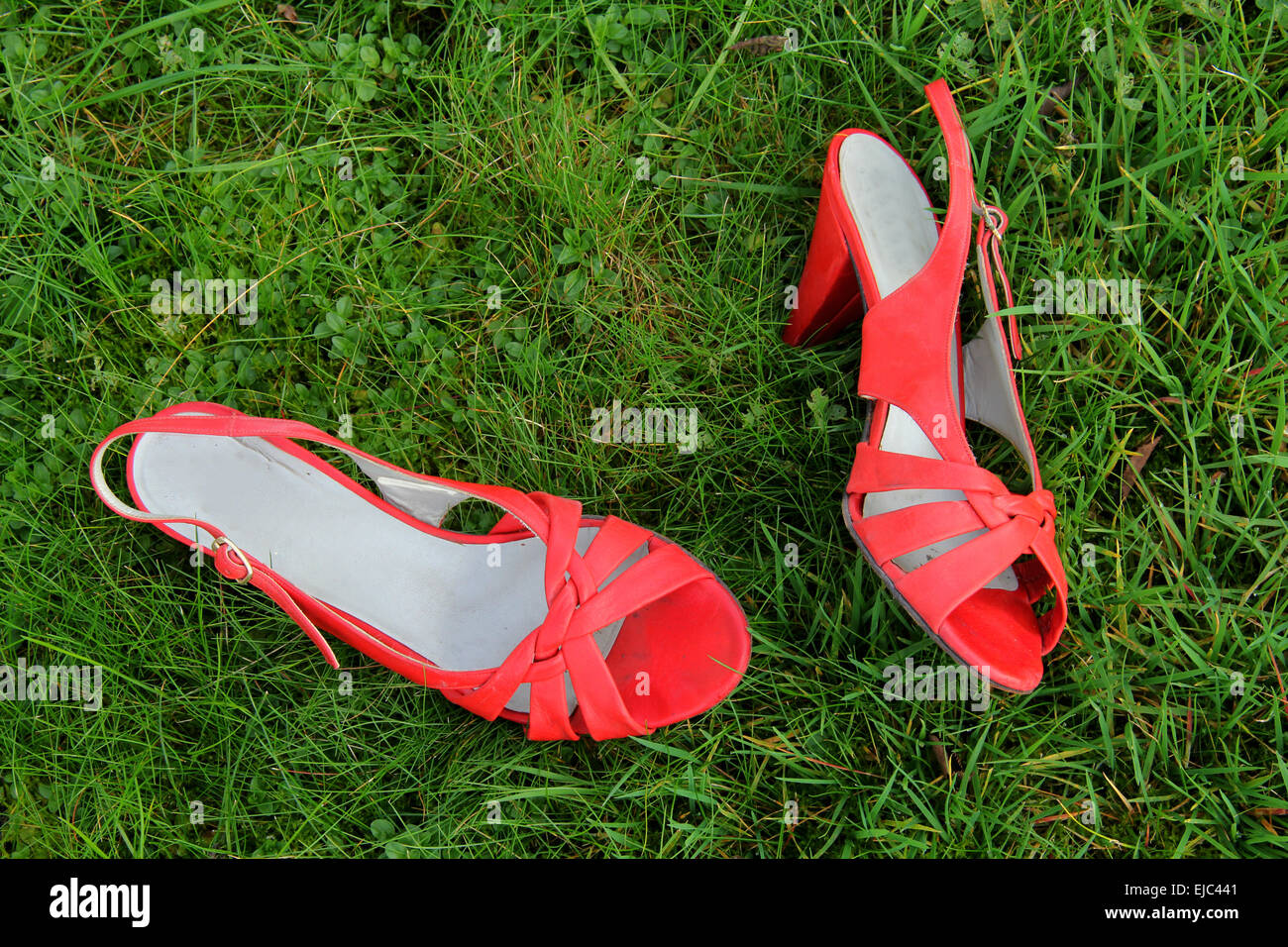 Talons hauts rouges Banque de photographies et d’images à haute ...