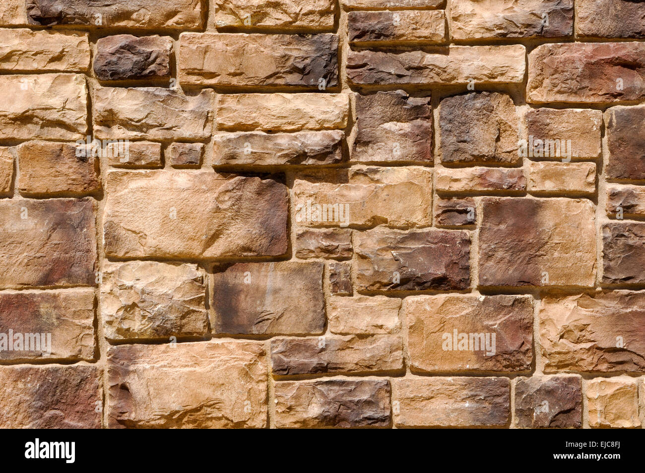 Mur de briques beige Banque de photographies et d’images à haute ...