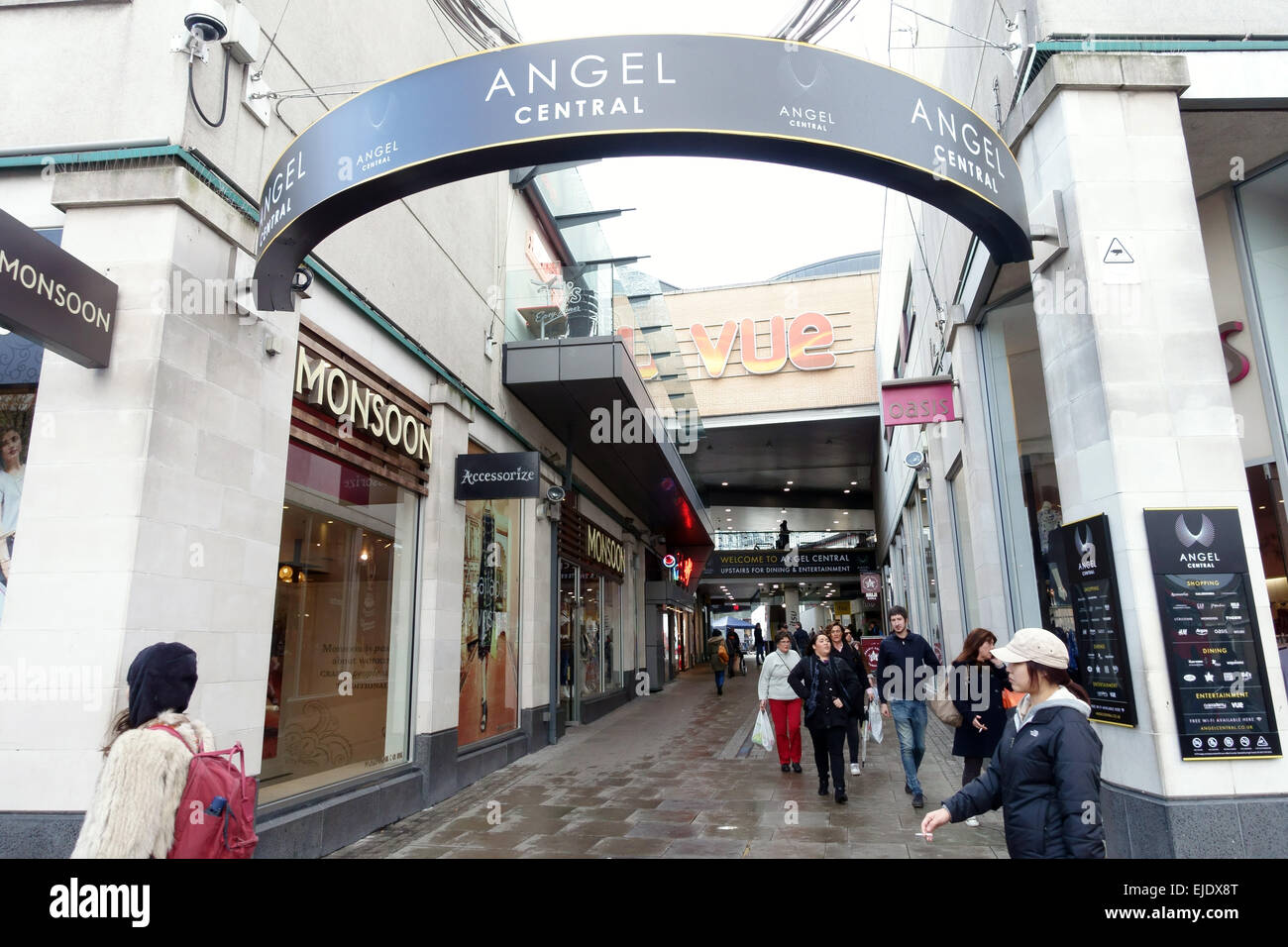 Centre commercial angel central Banque de photographies et d’images à ...