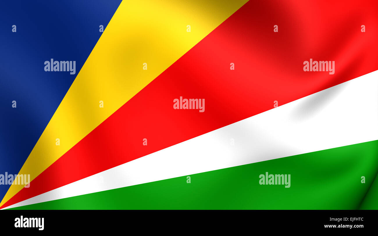 Drapeau des seychelles Banque de photographies et d’images à haute ...