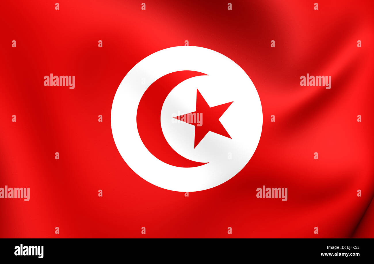 Drapeau tunis Banque de photographies et d’images à haute résolution ...