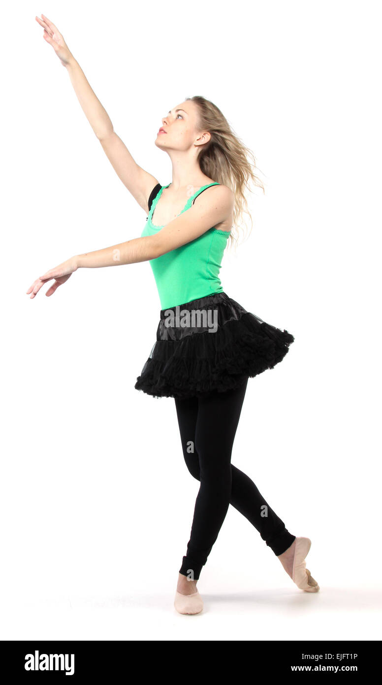 Femme danseuse active Banque d'image et photos - Alamy