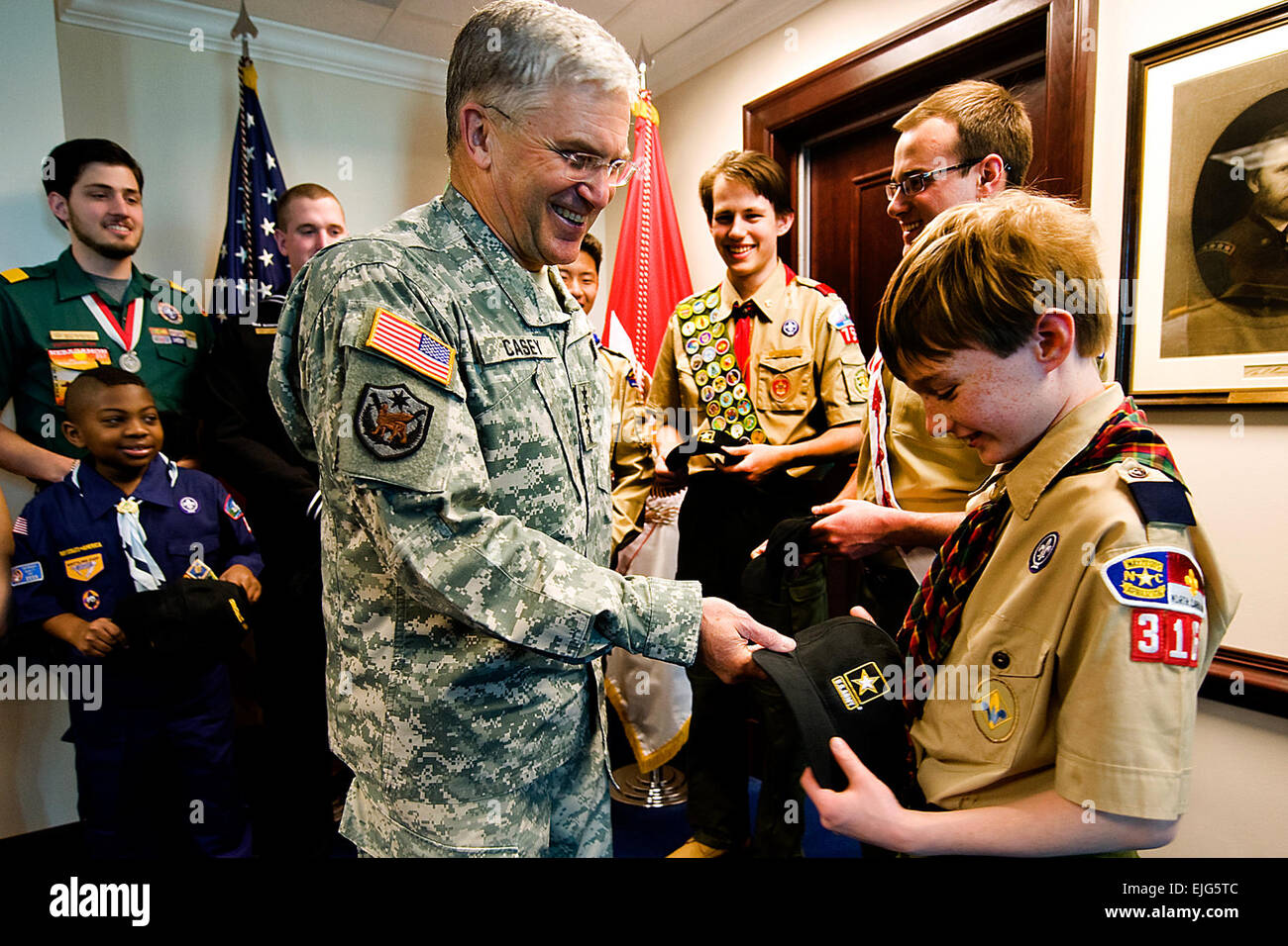 Gen george casey Banque de photographies et d’images à haute résolution ...