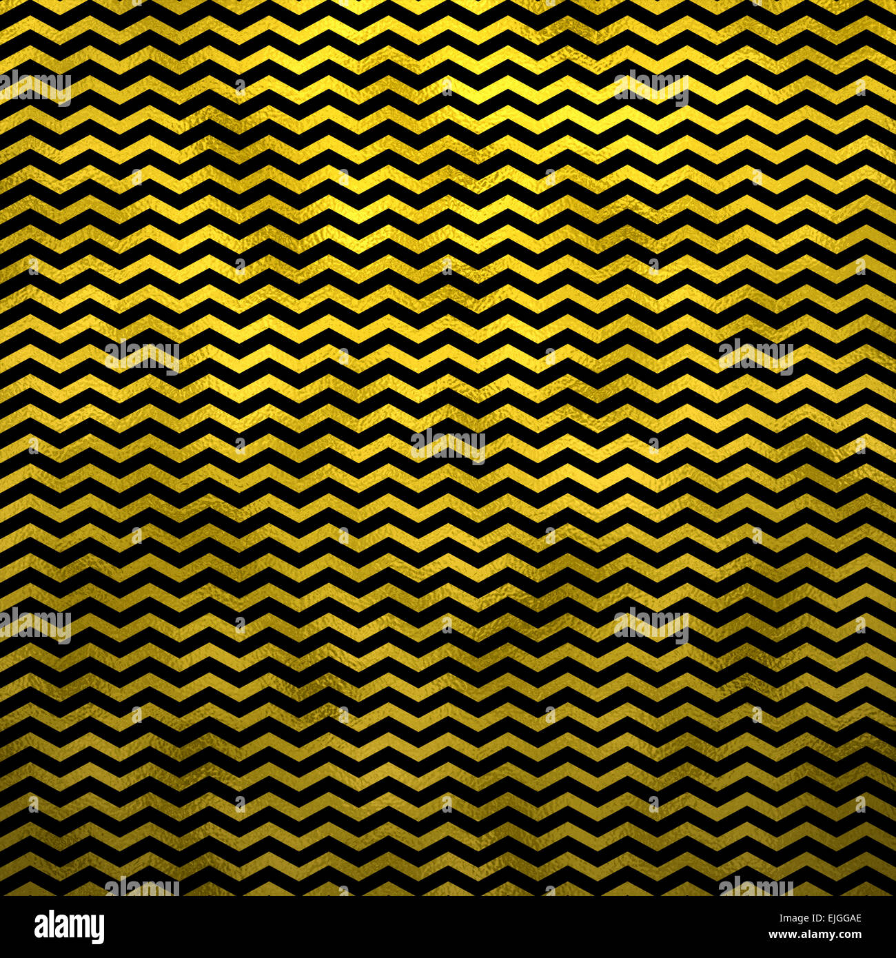 Faux or métallique aluminium sur noir en chevrons Chevrons Zig Zag ...