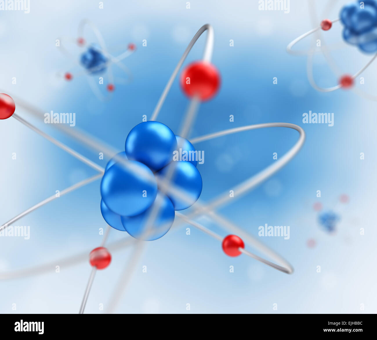 Atom background Banque de photographies et d’images à haute résolution ...