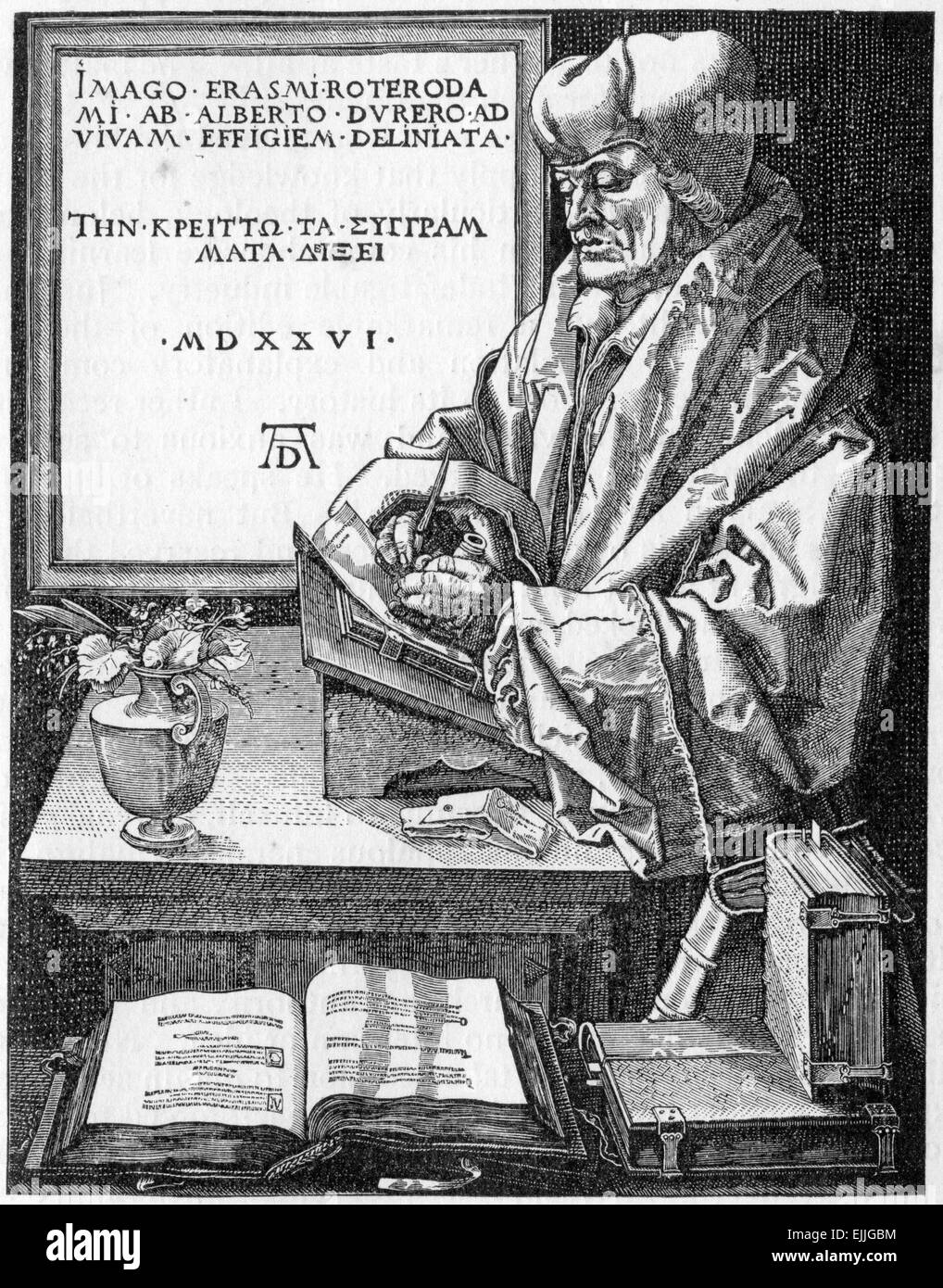 Desiderius Erasmus Roterodamus (27 octobre 1466 - 12 juillet 1536 ...