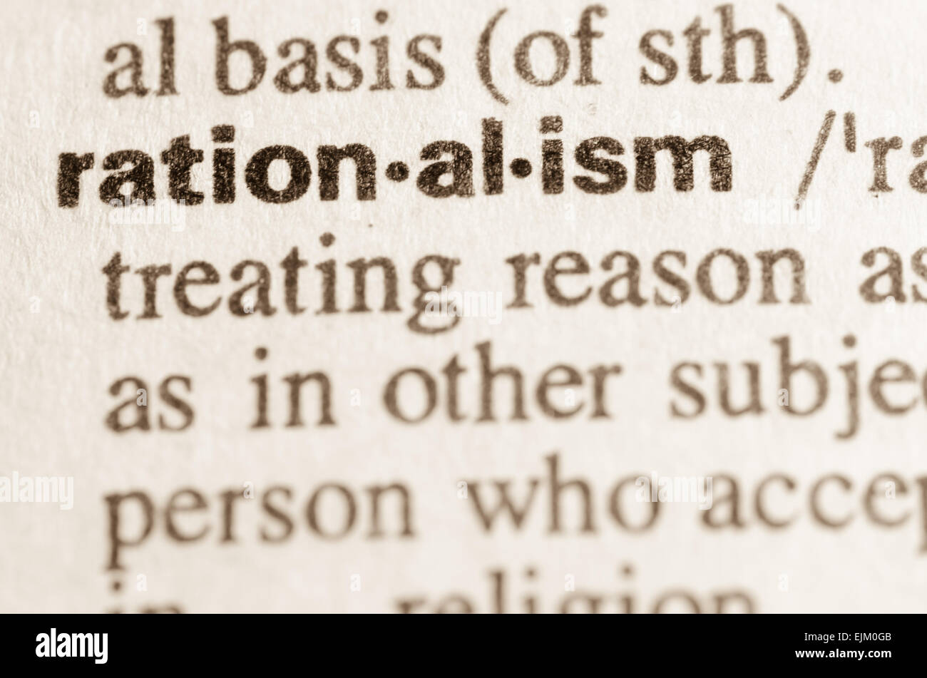 Le rationalisme Banque de photographies et d’images à haute résolution ...