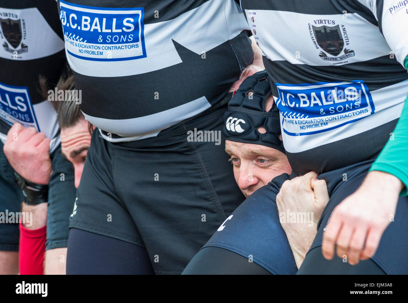 Mêlée de rugby Banque de photographies et d’images à haute résolution ...