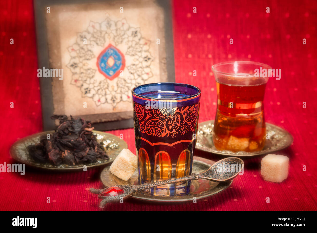 Hibiscus flower tea Banque de photographies et d’images à haute ...