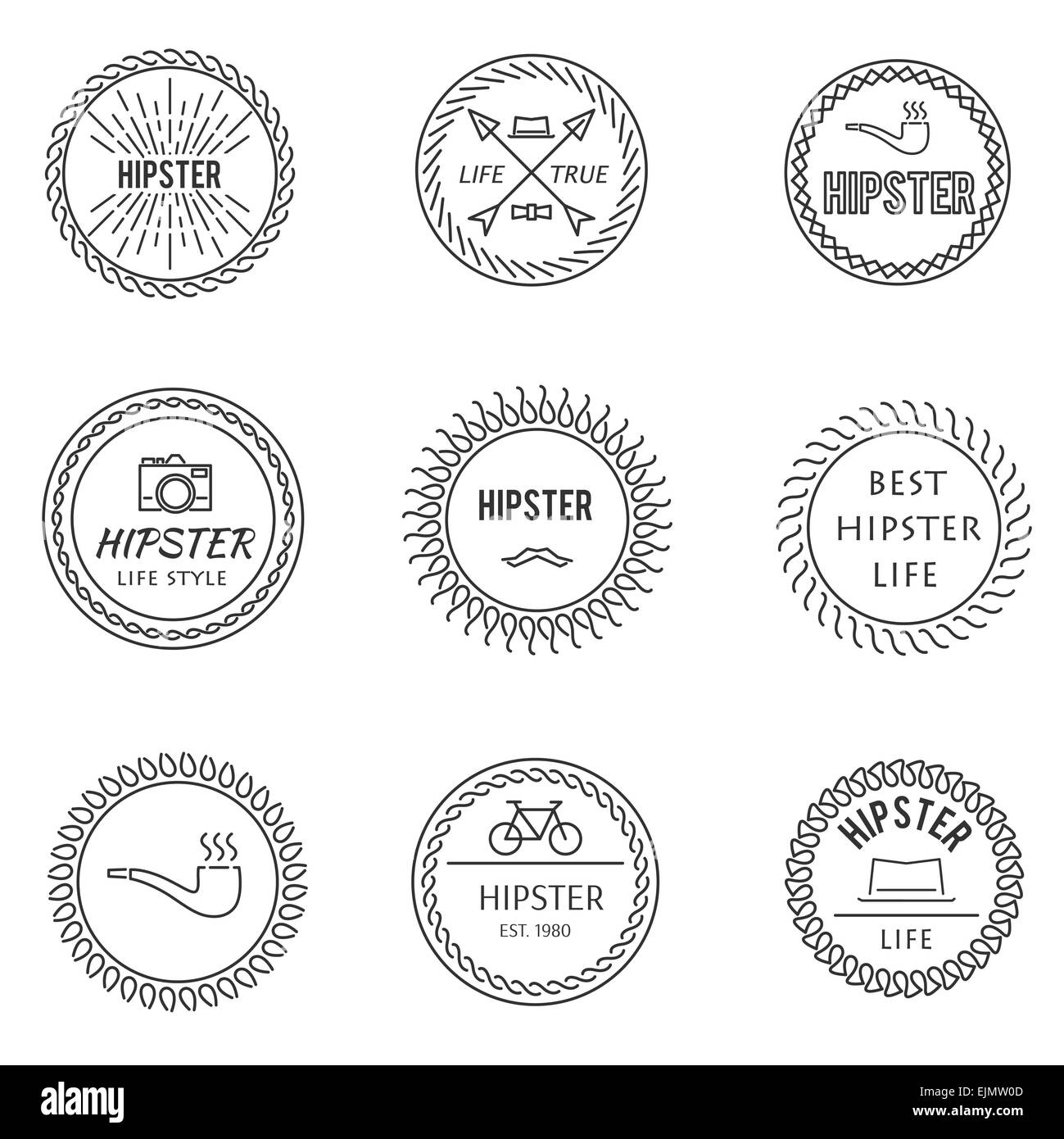 Insignia emblem emblems badge badges Banque de photographies et d ...