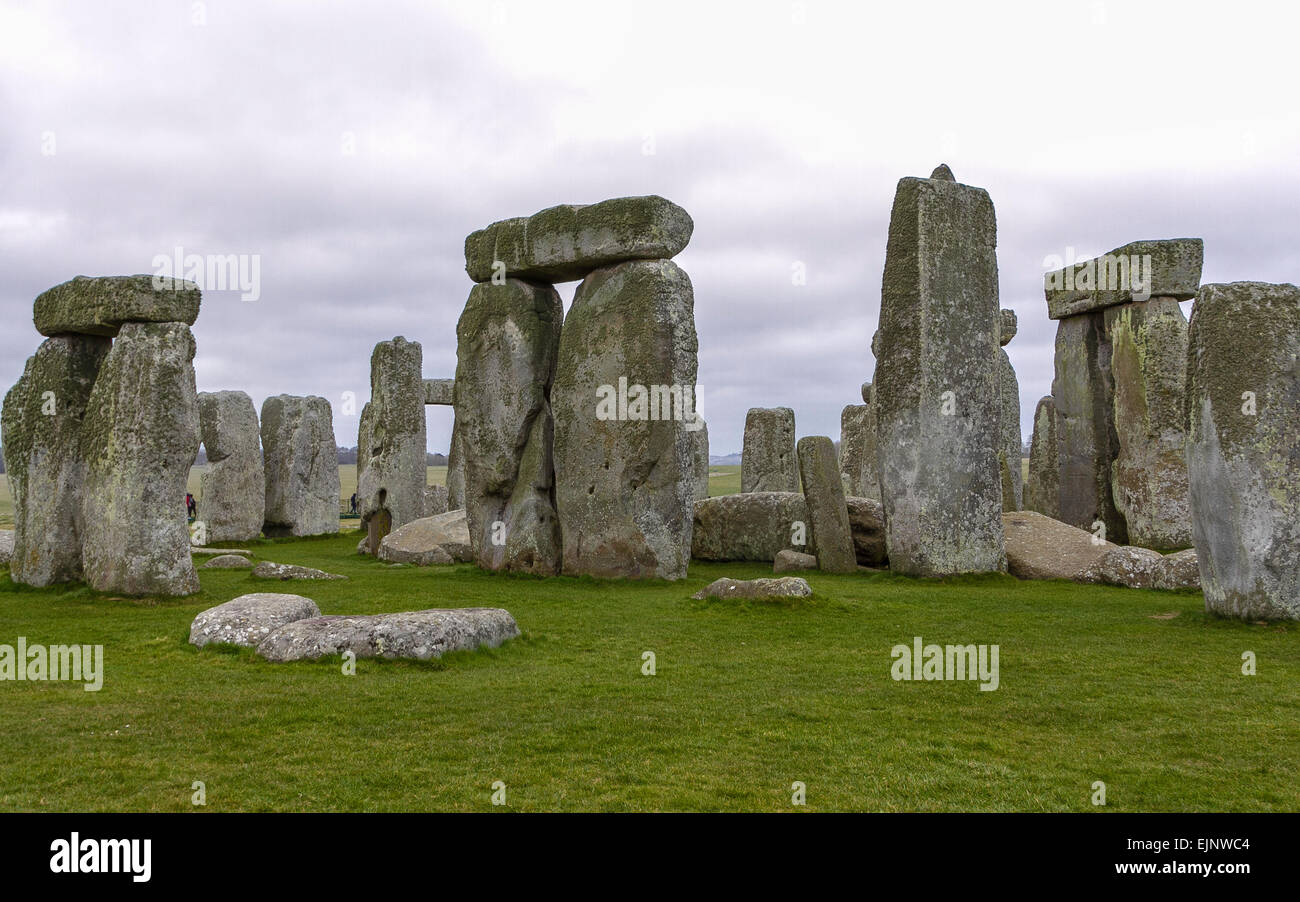 Aubrey trou stonehenge Banque de photographies et d’images à haute ...