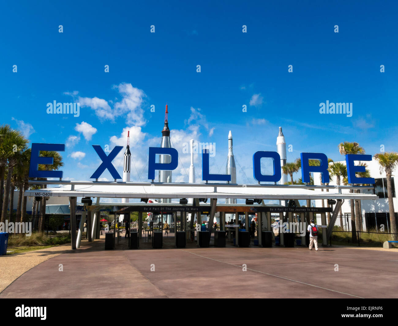 Complexe de visiteurs kennedy space center Banque de photographies et d ...