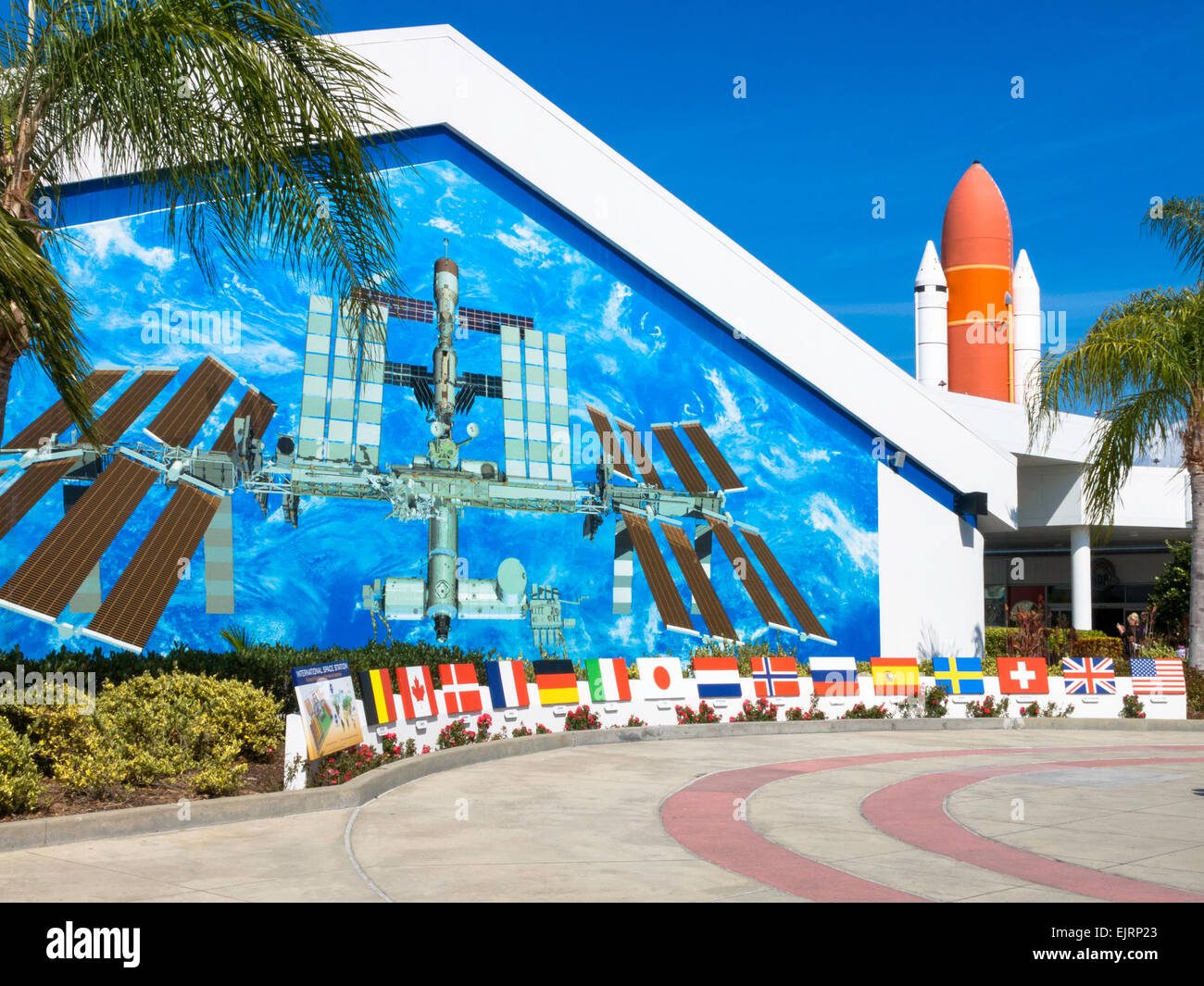 Complexe de visiteurs kennedy space center Banque de photographies et d ...