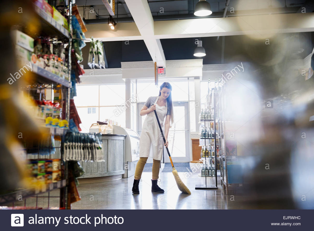 Balayer La Personne Banque d'image et photos - Alamy