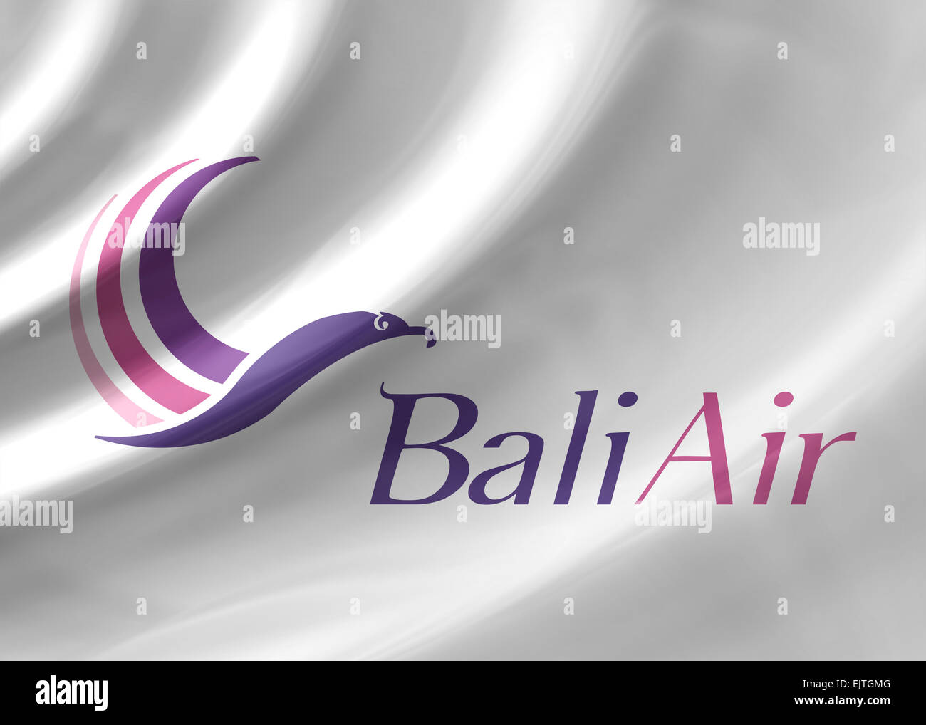 L'air de Bali logotype logo emblème drapeau symbole icône Photo Stock ...