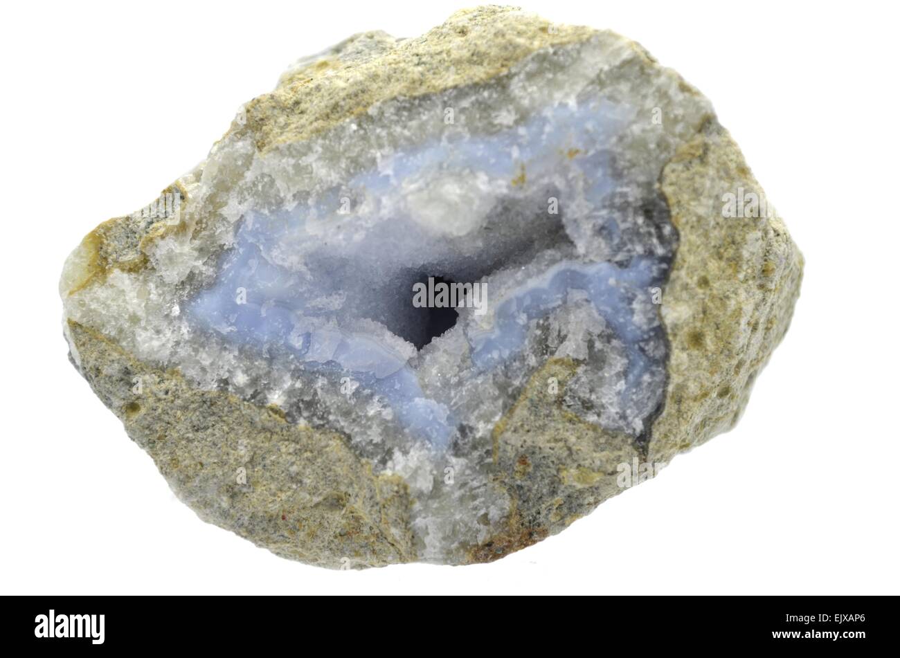 Agate de dentelle bleue Banque de photographies et d’images à haute ...