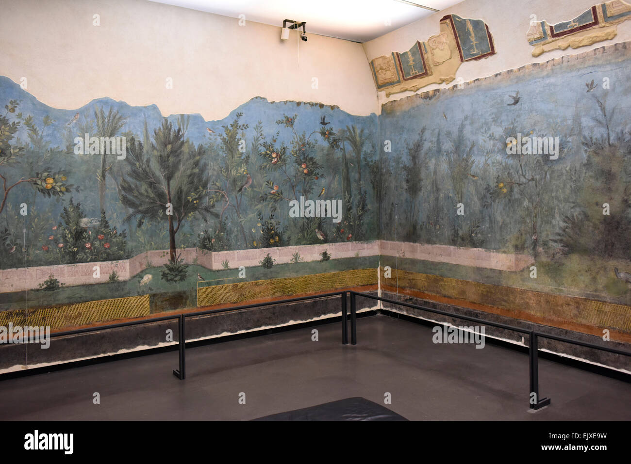 Roman garden of villa of livia Banque de photographies et d’images à ...