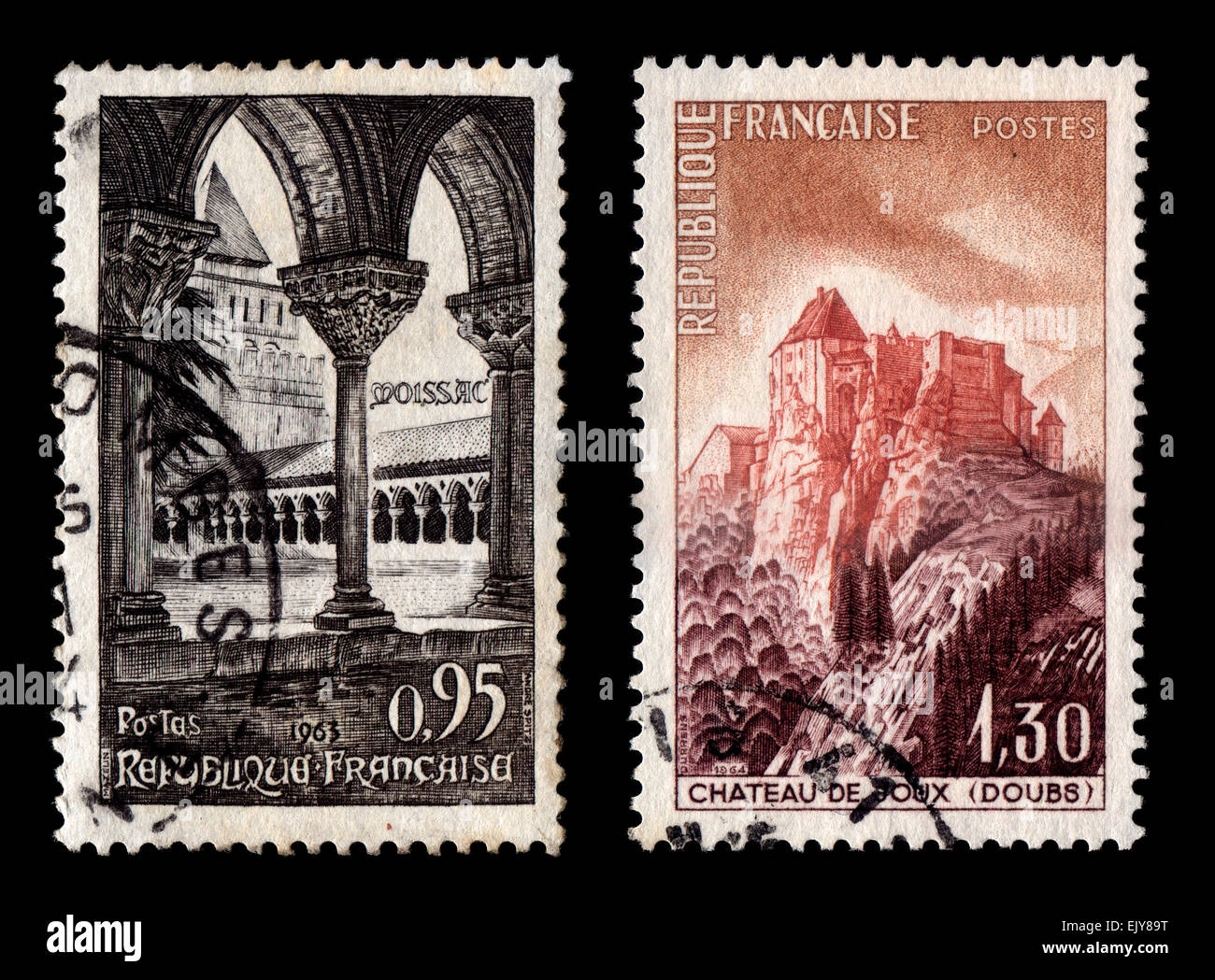 French postage stamp Banque de photographies et d’images à haute ...