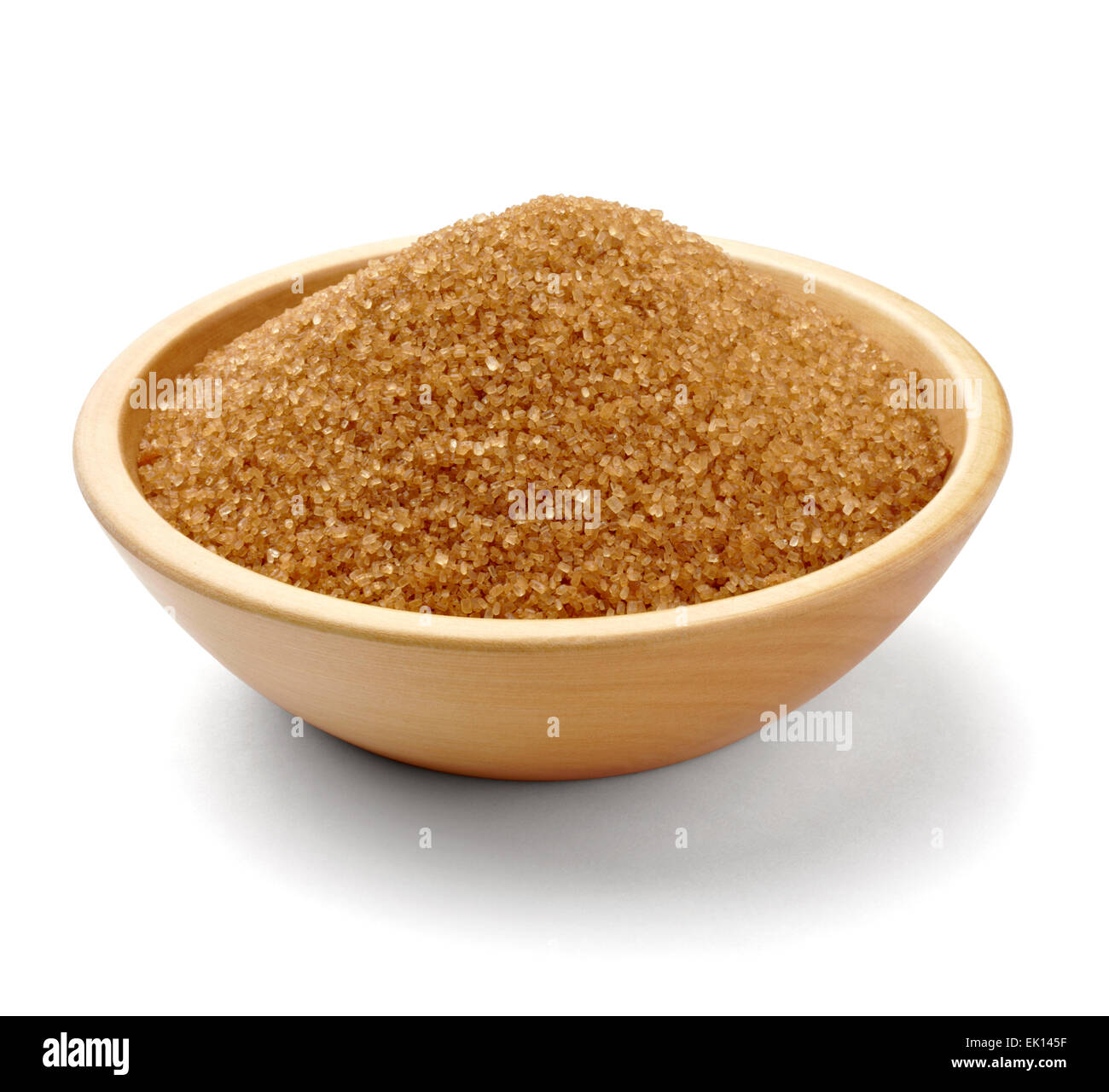 Cube de sucre de canne brun Banque d'images détourées - Alamy