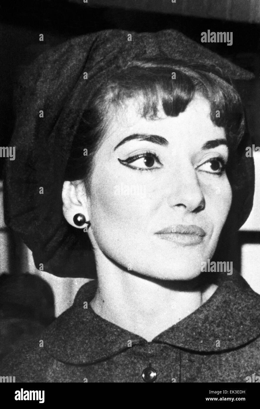 Opera Singer Maria Callas Banque d'image et photos - Alamy