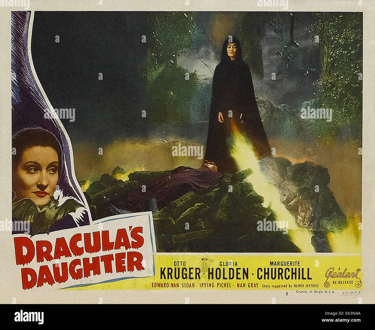 Draculas Daughter Poster Banque De Photographies Et Dimages à Haute