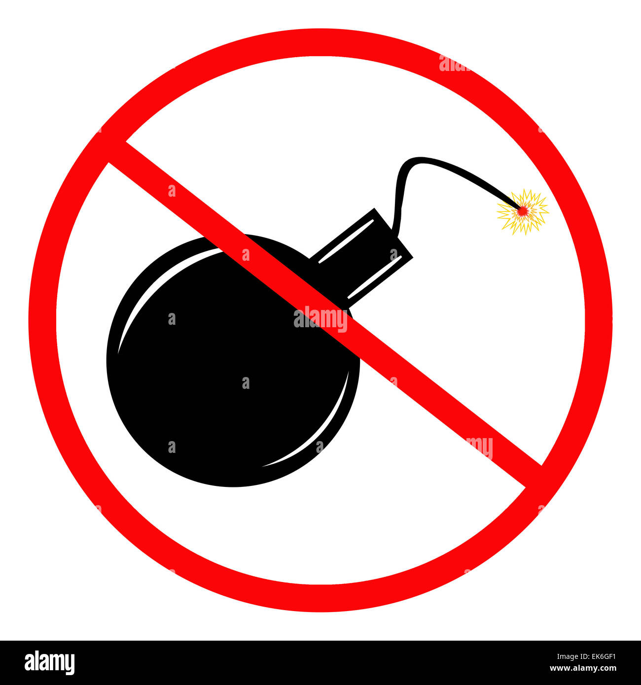 Black cartoon bomb isolated on Banque de photographies et d’images à ...