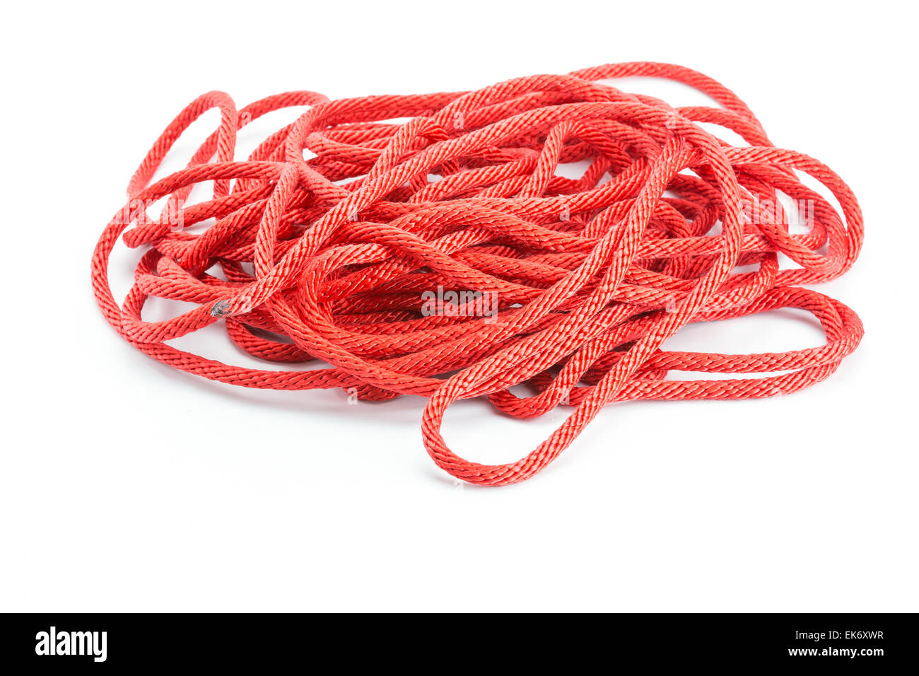 Corde rouge Banque de photographies et d’images à haute résolution - Alamy