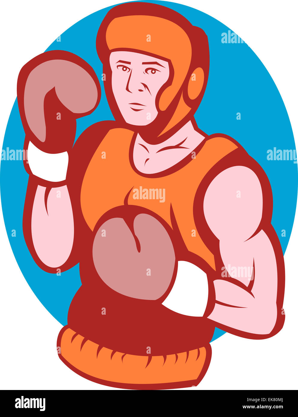 Amateur boxer Banque de photographies et d’images à haute résolution ...
