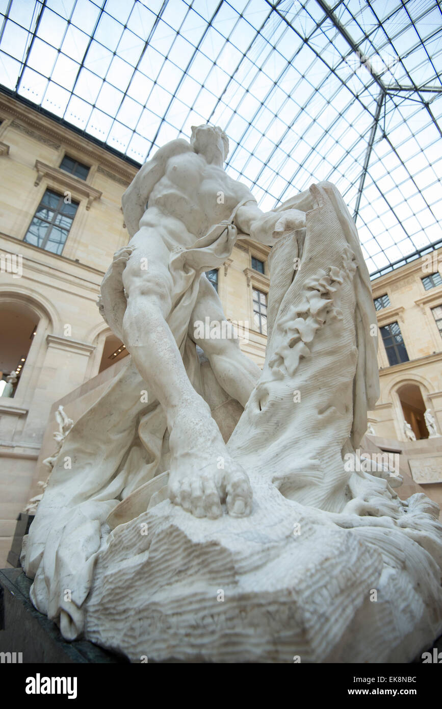 Louvre Lion Banque d'image et photos - Alamy