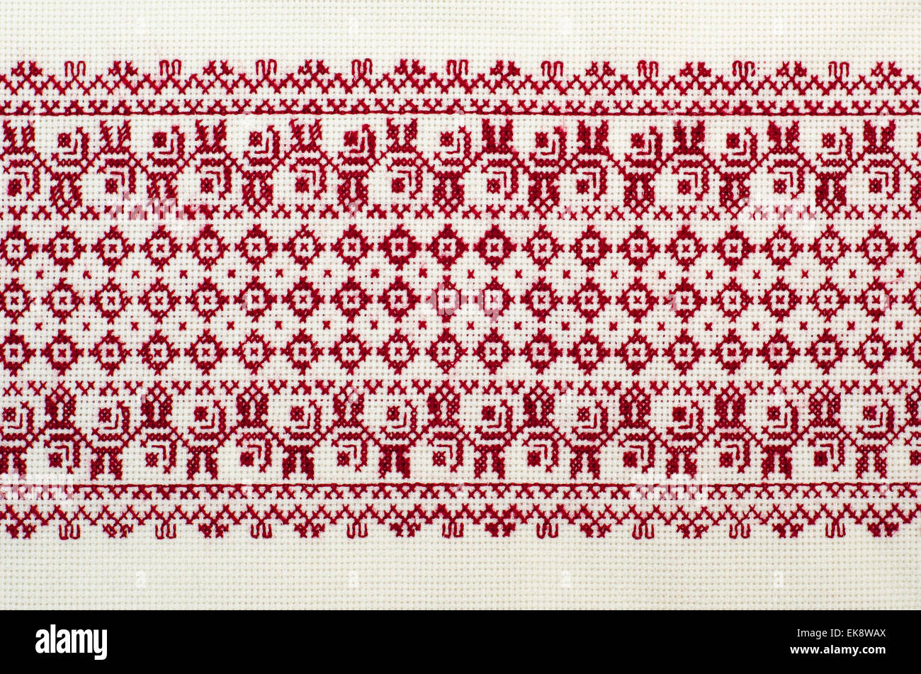 Motif de point de croix Banque de photographies et d’images à haute ...