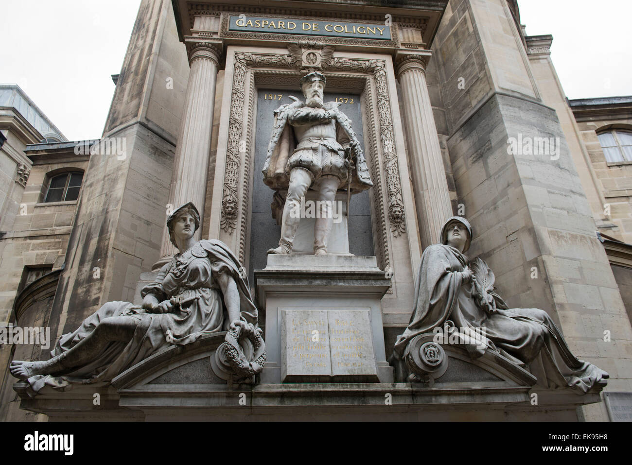 Coligny statue Banque de photographies et d’images à haute résolution ...