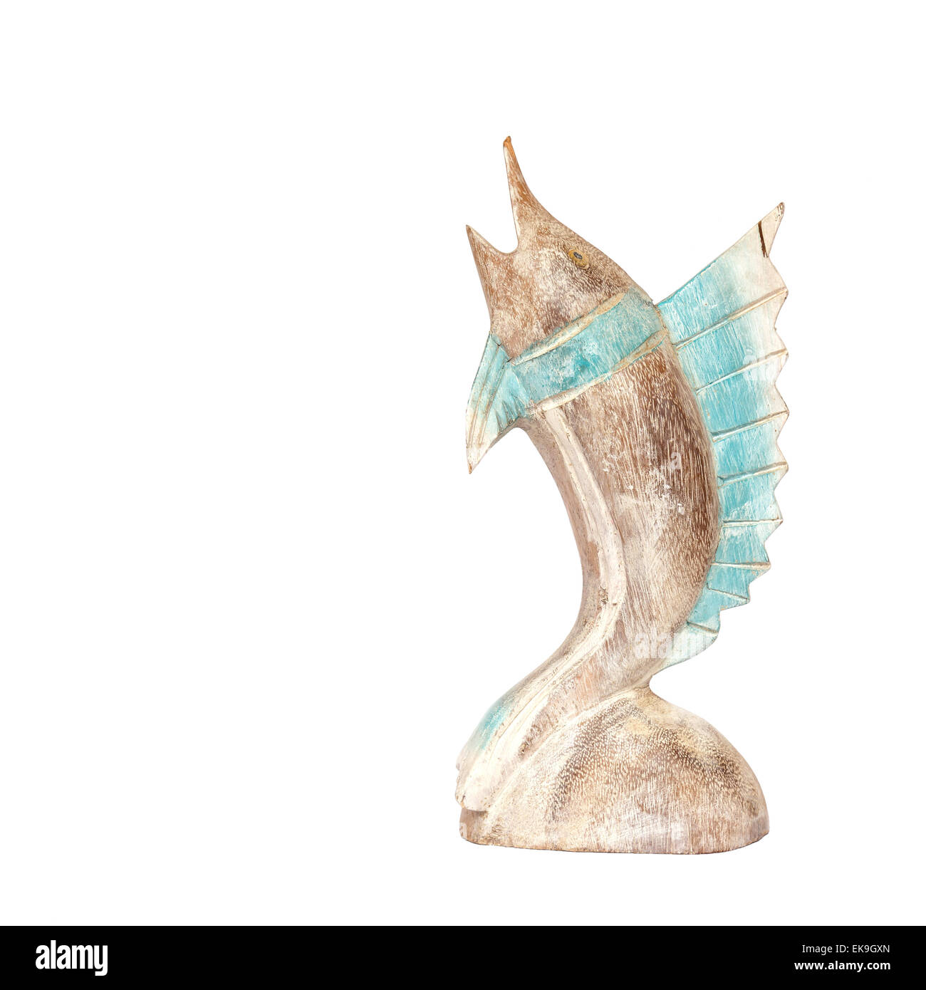 Sculpture de poisson en bois Banque de photographies et d’images à ...