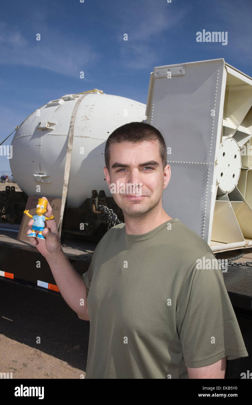 À la Trinité Site essai atomique à Socorro, Nouveau Mexique, Anthony ...