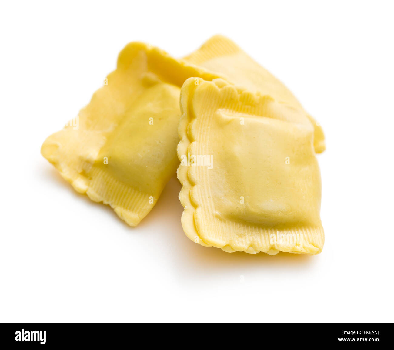 Raviolis frais Banque d'images détourées - Alamy