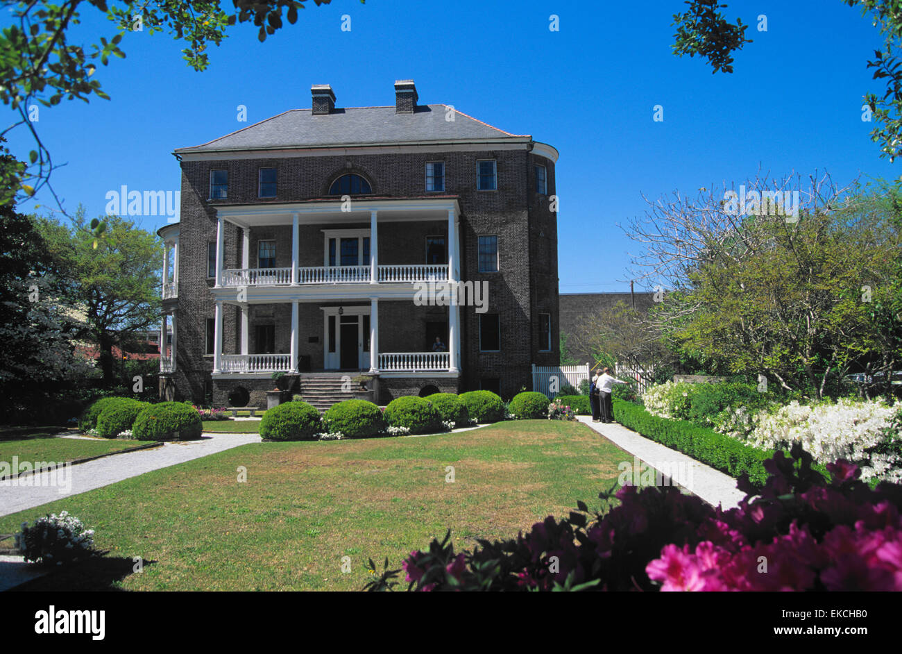 Un exemple exceptionnel d'architecture de style adams Banque de ...