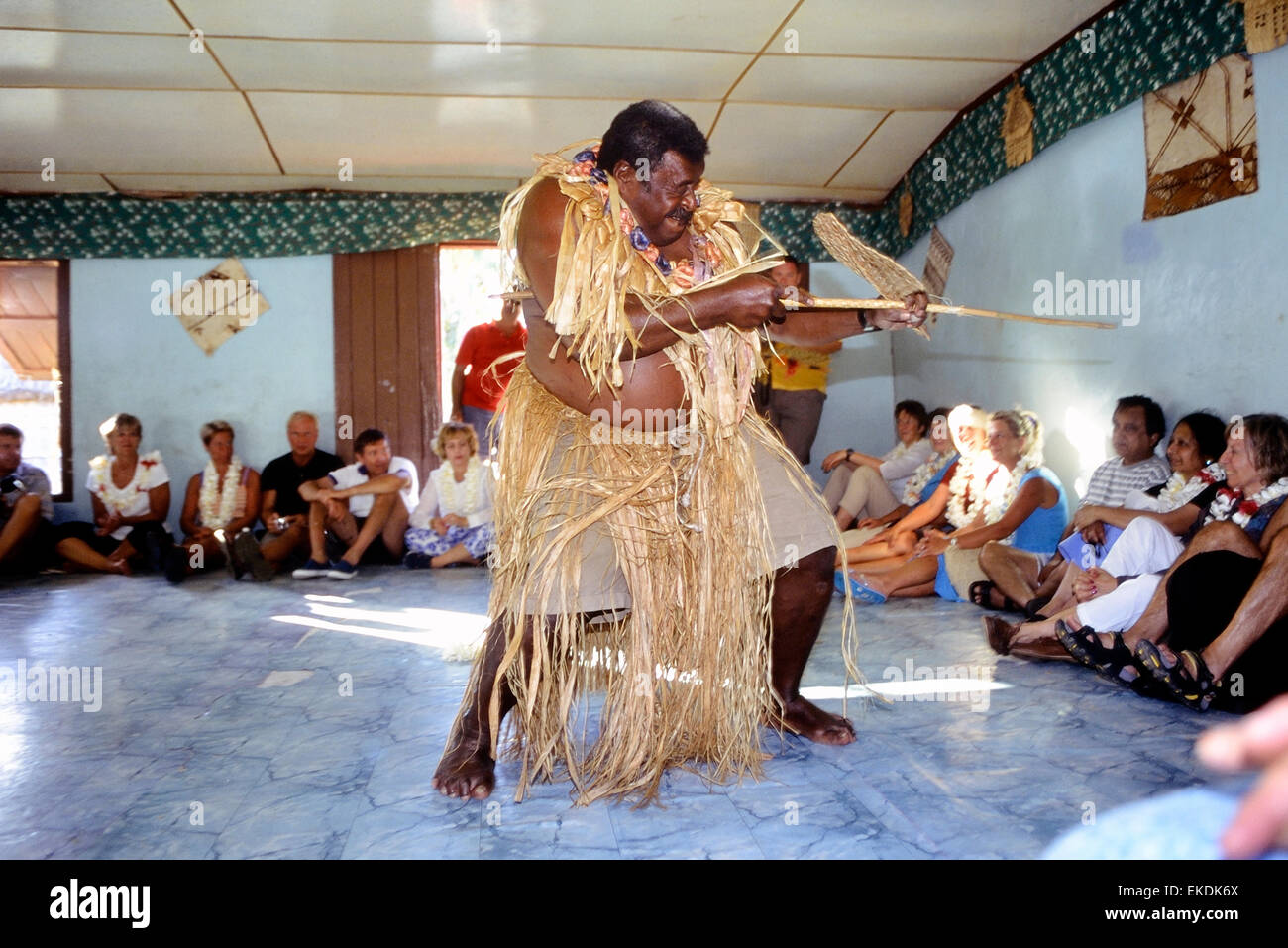 Fiji fijian traditional costume Banque de photographies et d’images à ...