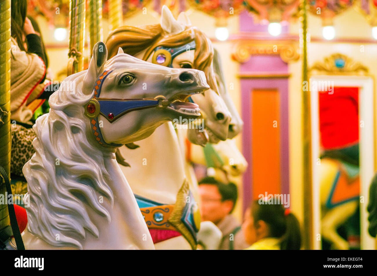 Disneyland horse ride Banque de photographies et d’images à haute ...