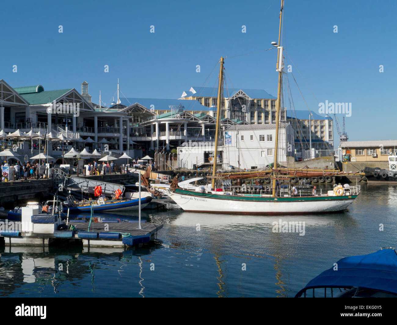 Centre commercial riverain victoria et alfred Banque de photographies ...