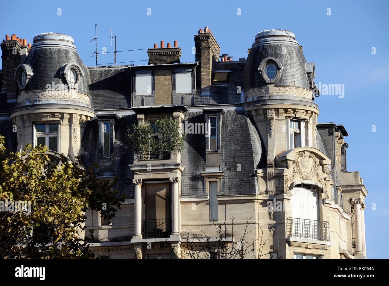 Haussmann boulevard paris Banque de photographies et d’images à haute ...