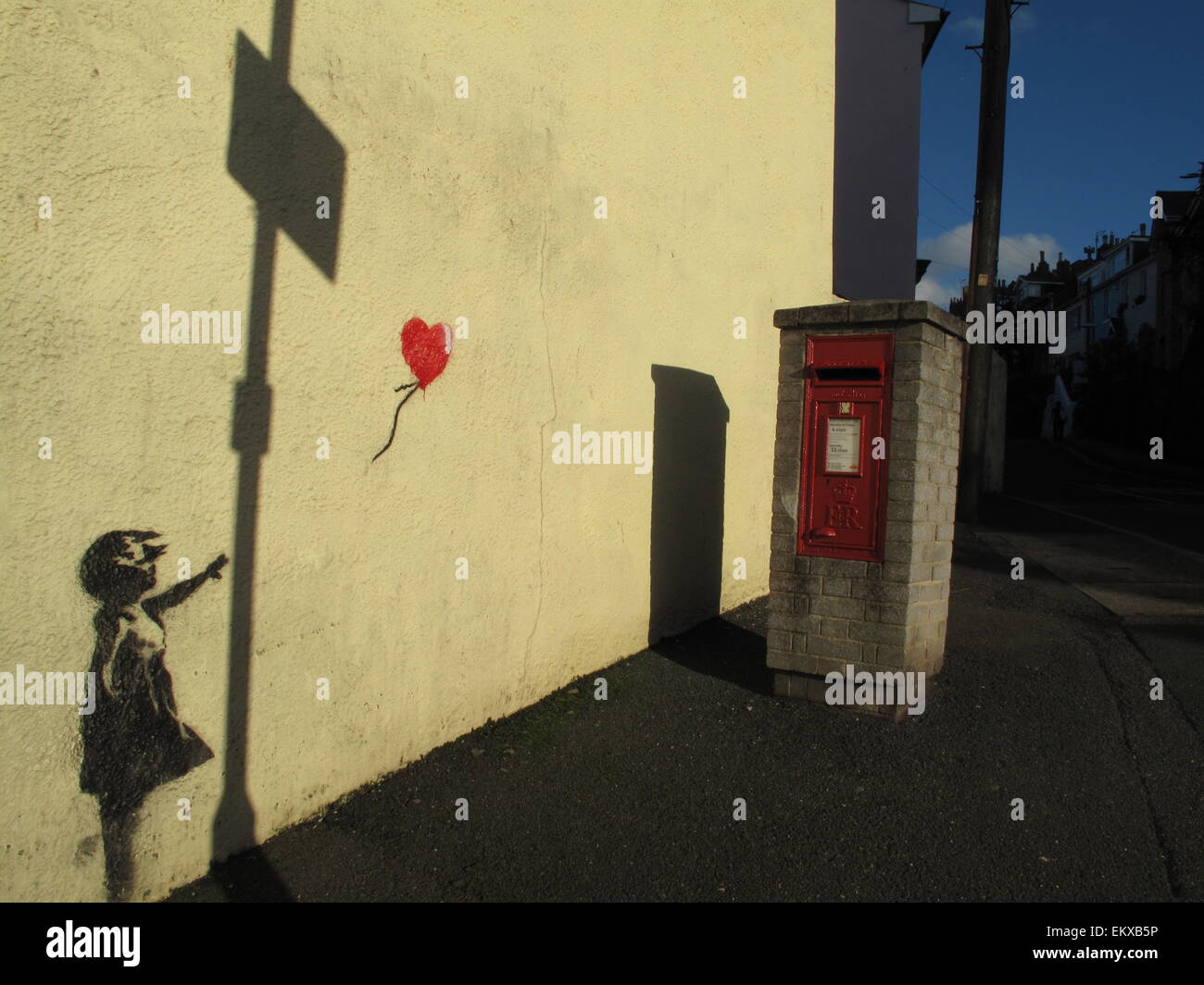 Oeuvre de l'artiste de rue banksy Banque de photographies et d’images à ...