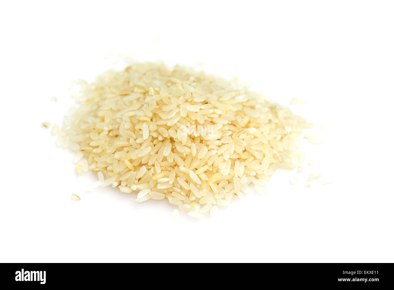 La bouillie de riz chinois une colline isolé sur fond blanc Photo Stock ...