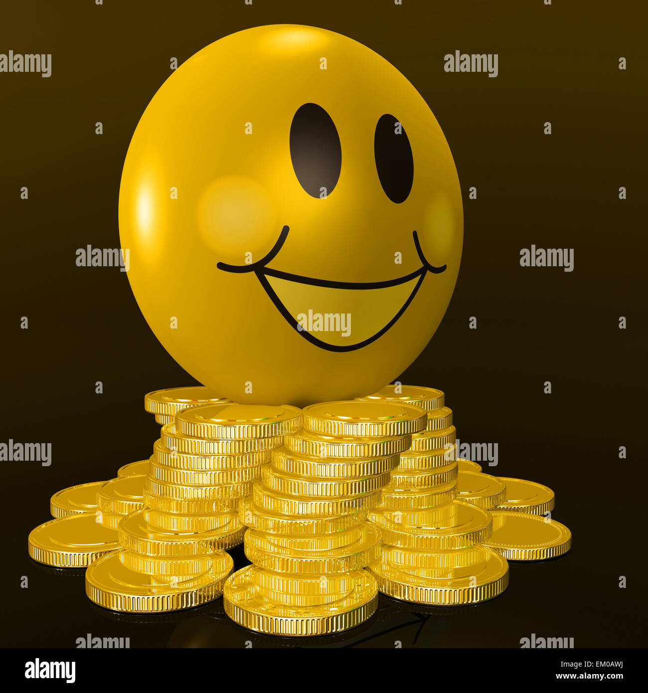 Money smiley face Banque de photographies et d’images à haute ...