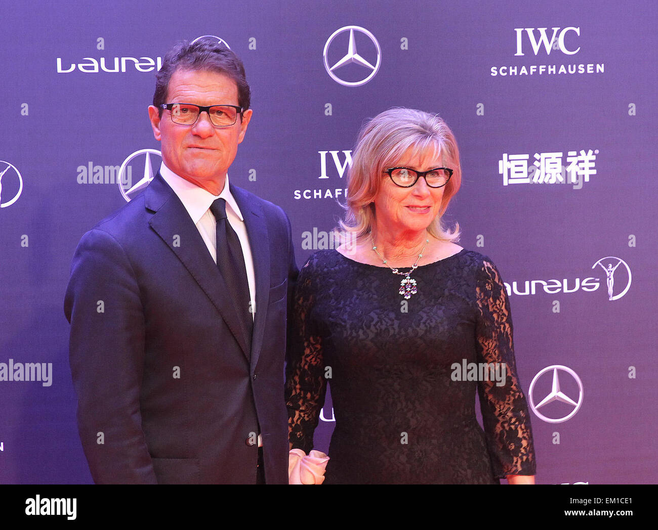 Fabio capello and laura capello Banque de photographies et d’images à ...