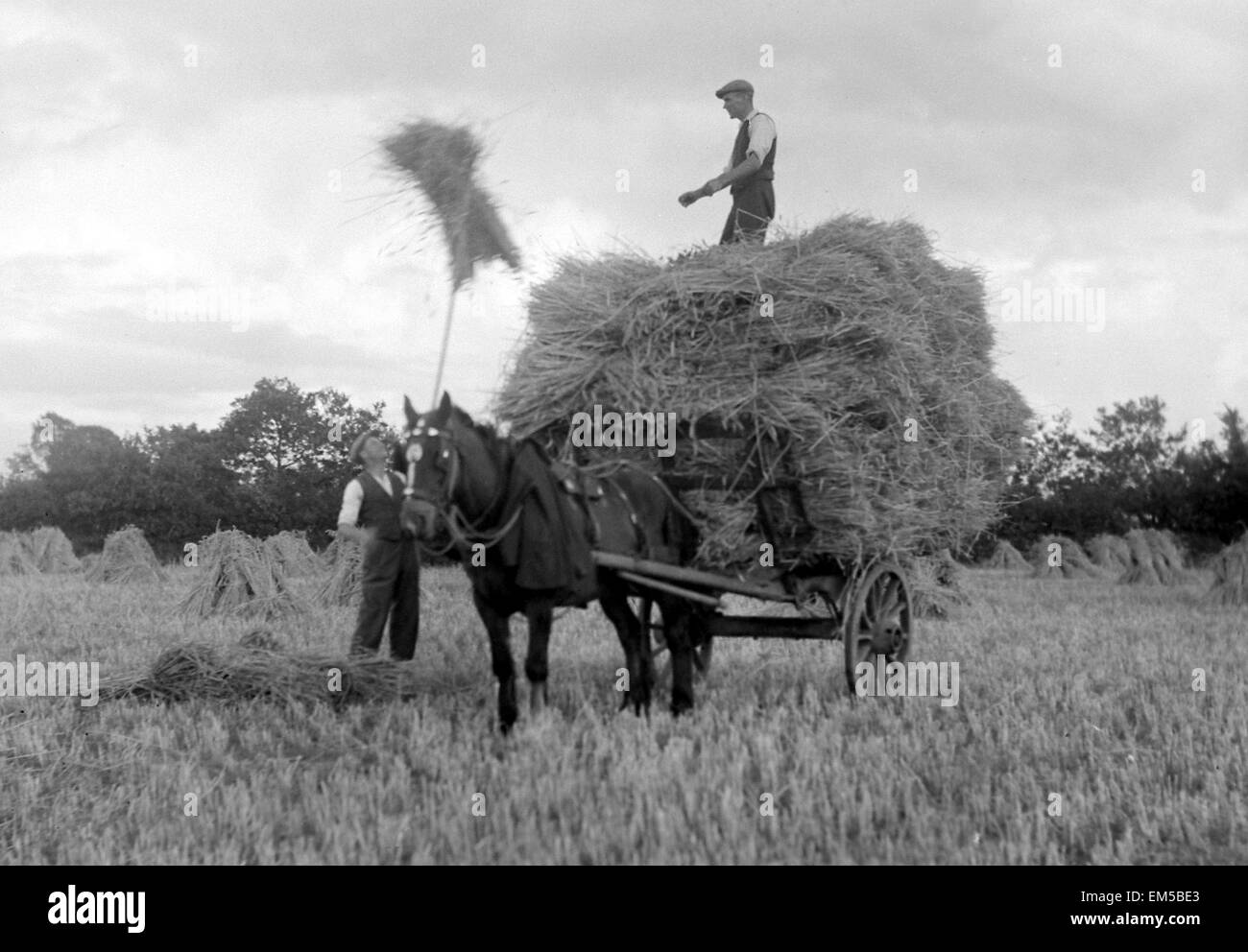 Farm workers 1930s Banque de photographies et d’images à haute ...