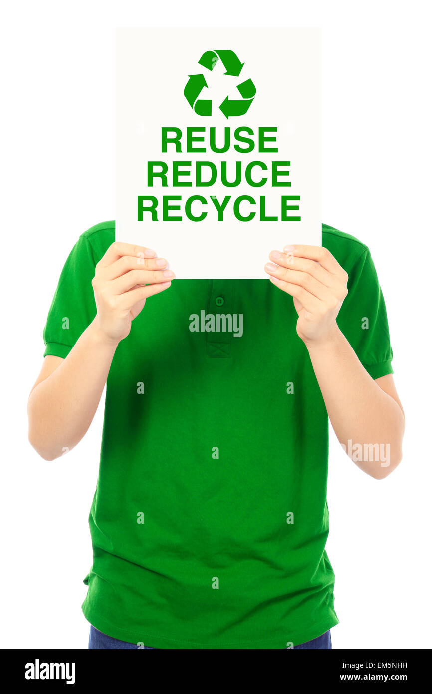 Reducir reutilizar el concepto de reciclaje Banque de photographies et ...