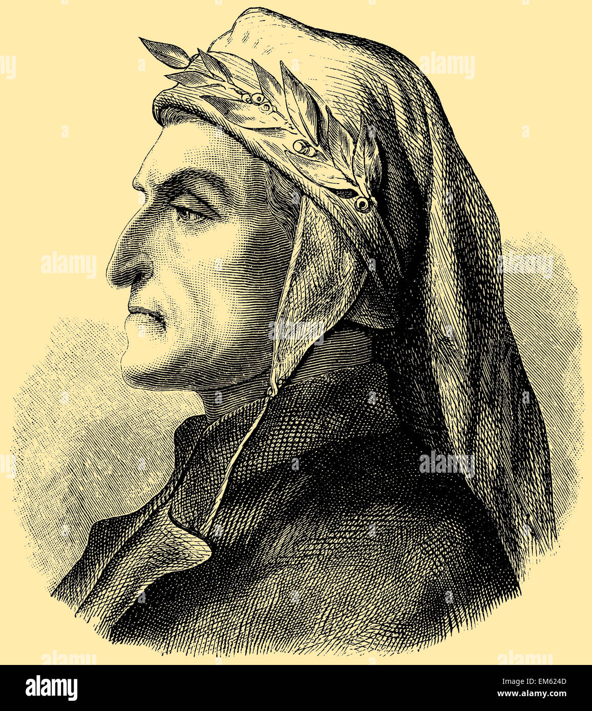 Portrait de dante alighieri Banque de photographies et d’images à haute ...