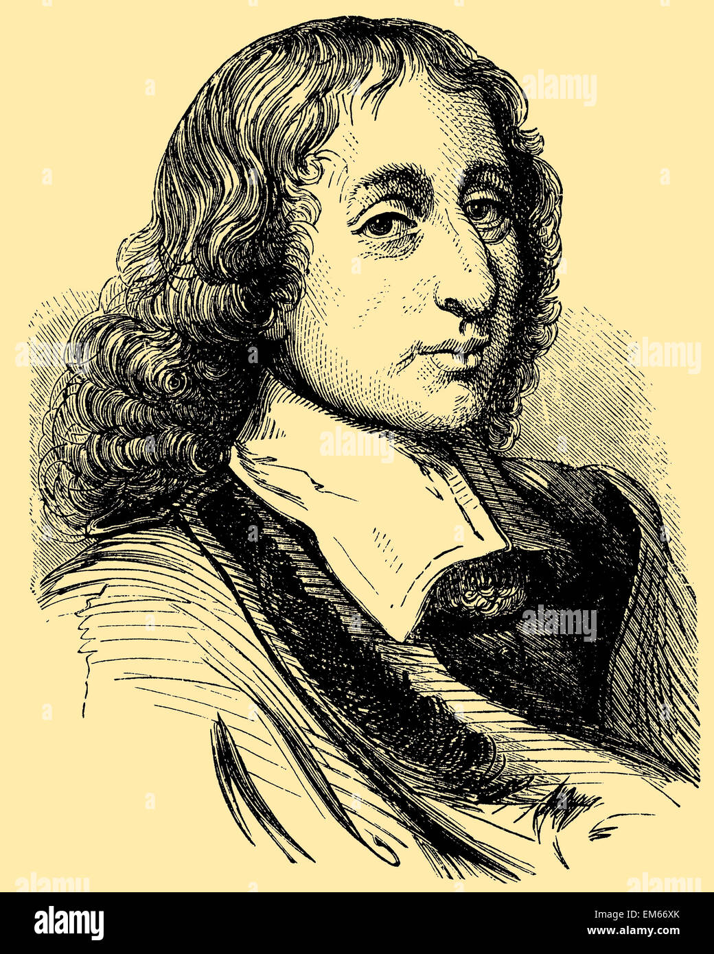 Blaise Pascal (1623-1662), mathématicien et philosophe français Photo ...