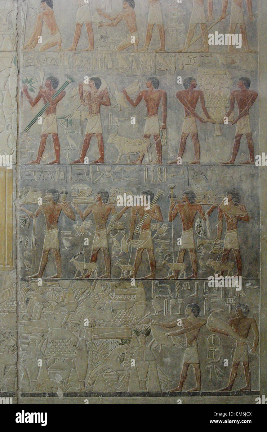 Fresque égyptienne Banque de photographies et d’images à haute ...