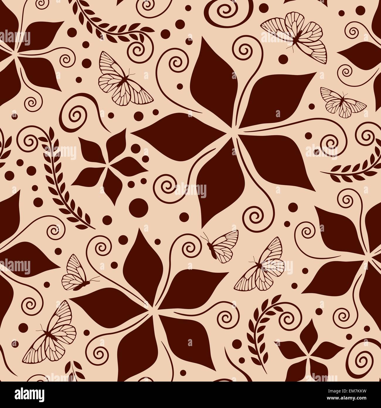 Motif de chocolat Banque d'images vectorielles - Alamy