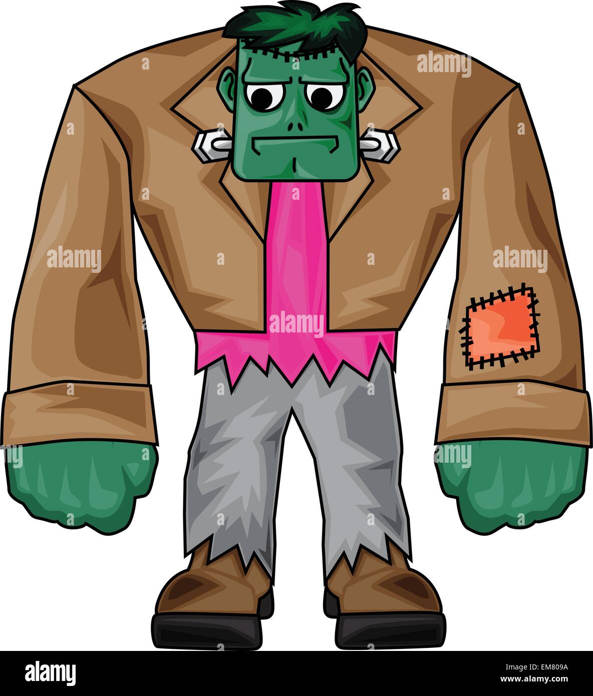 Frankenstein et le monstre Banque d'images vectorielles - Alamy
